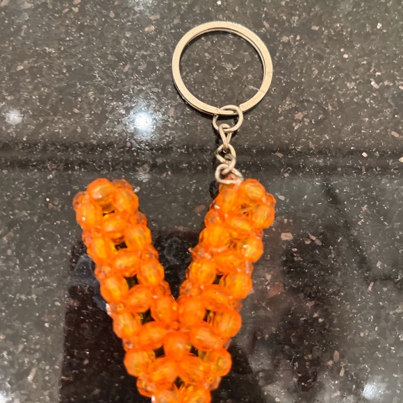 Other | Handmade Beaded Letter Keychains | Poshmark